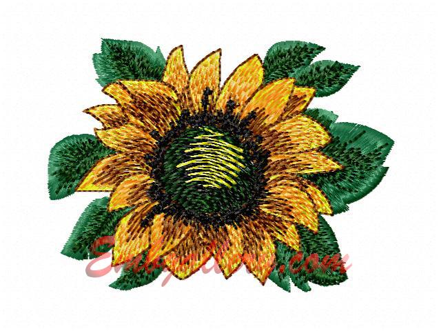 Sunflowers | Machine Embroidery