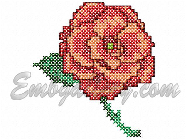"Mini Rose" | Machine embroidery design